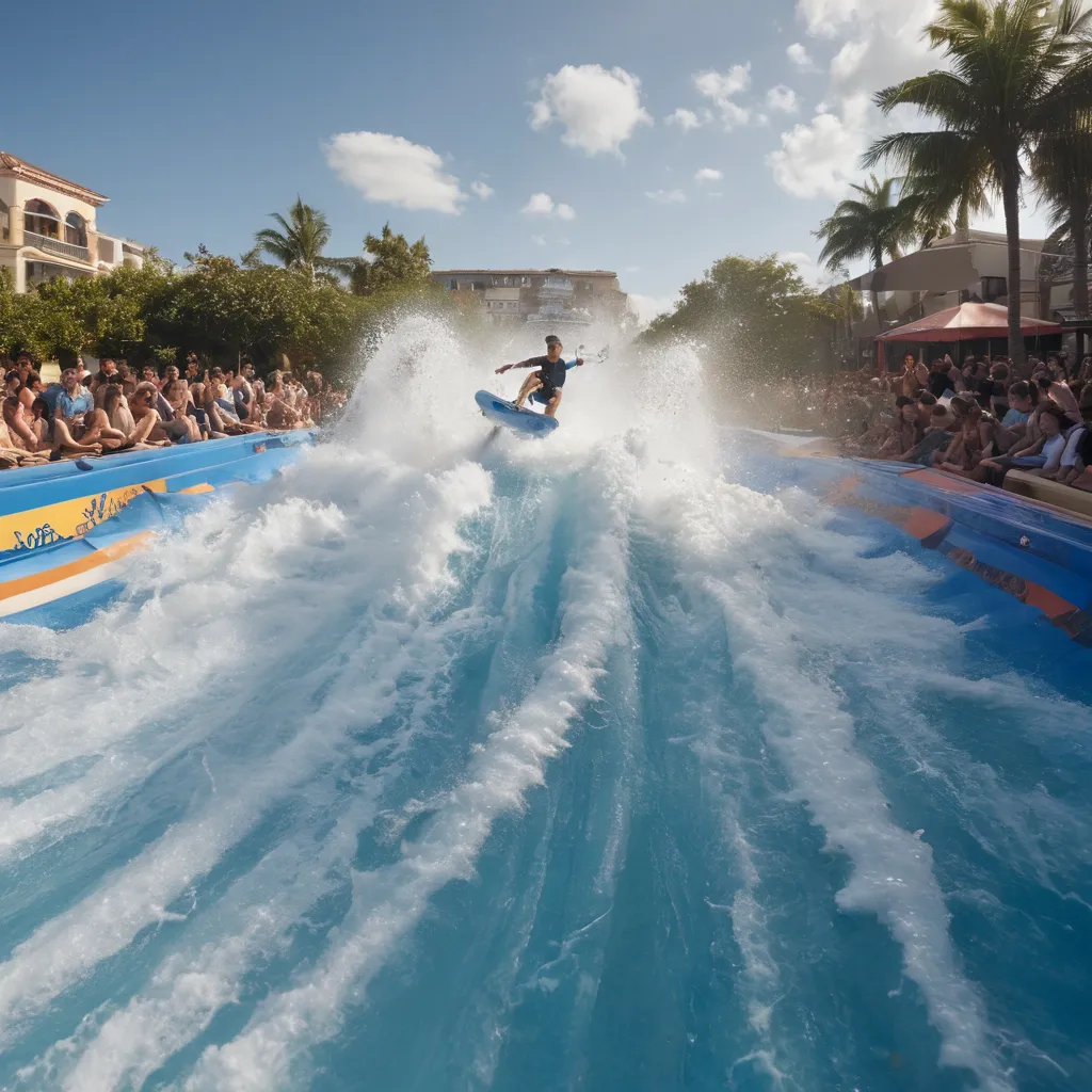 Discover the Thrills of Flowriders in Water Parks