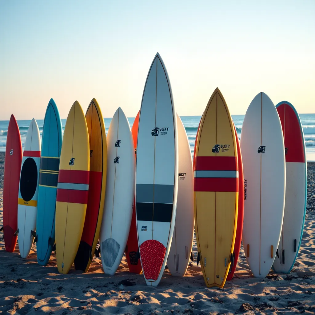 A Comprehensive Guide to Surfboards: Types and More